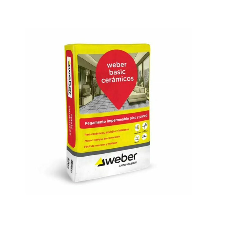 Pegamento Weber Col Basic x 25 Kg - Germat SRL