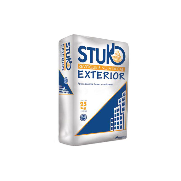 Revoque Fino Exterior Stuko x 25 Kg - Germat SRL